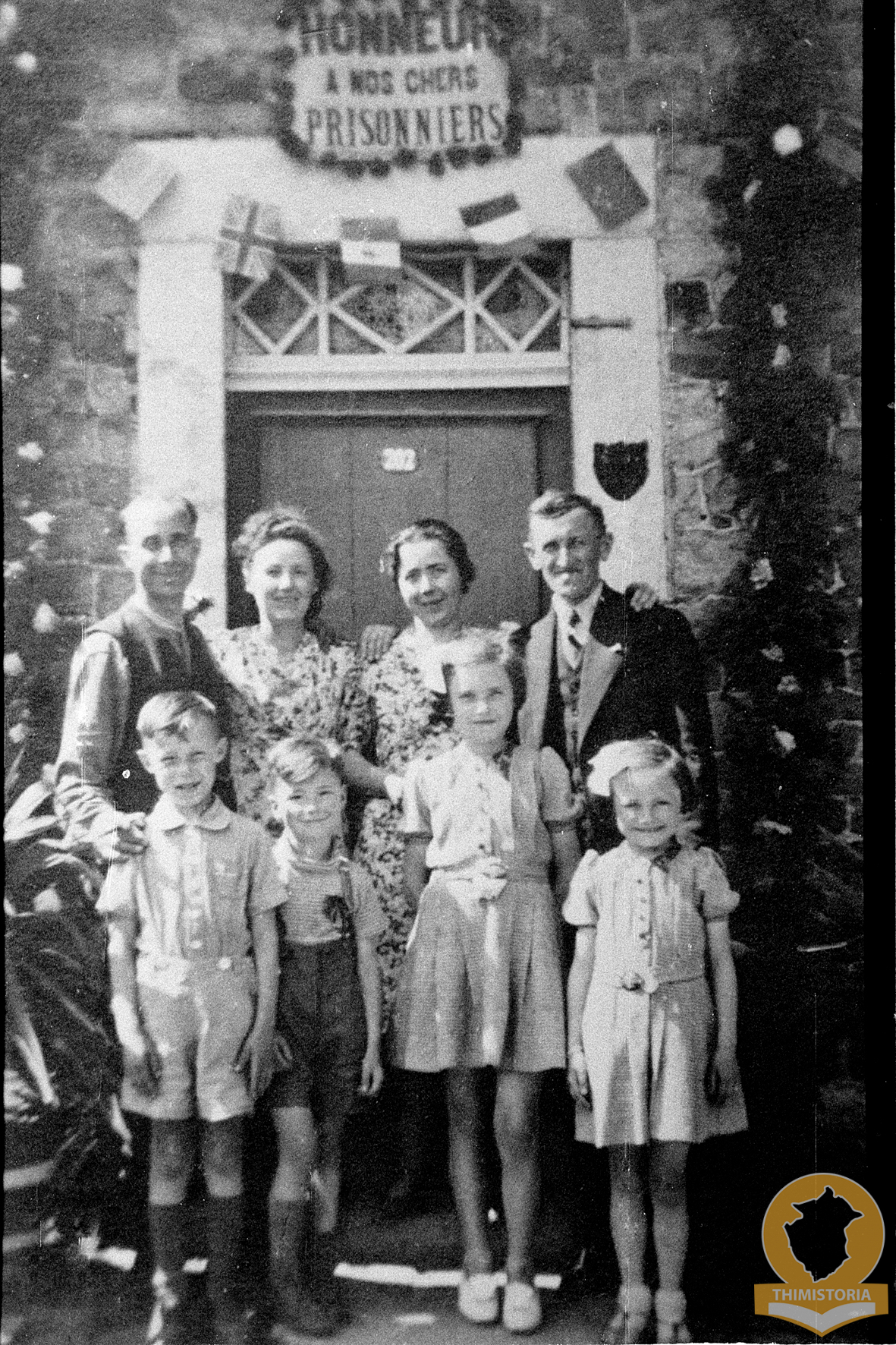 Thimister-15 mai 1945-retour de Nicolas RUWET prisonnier de guerre ...